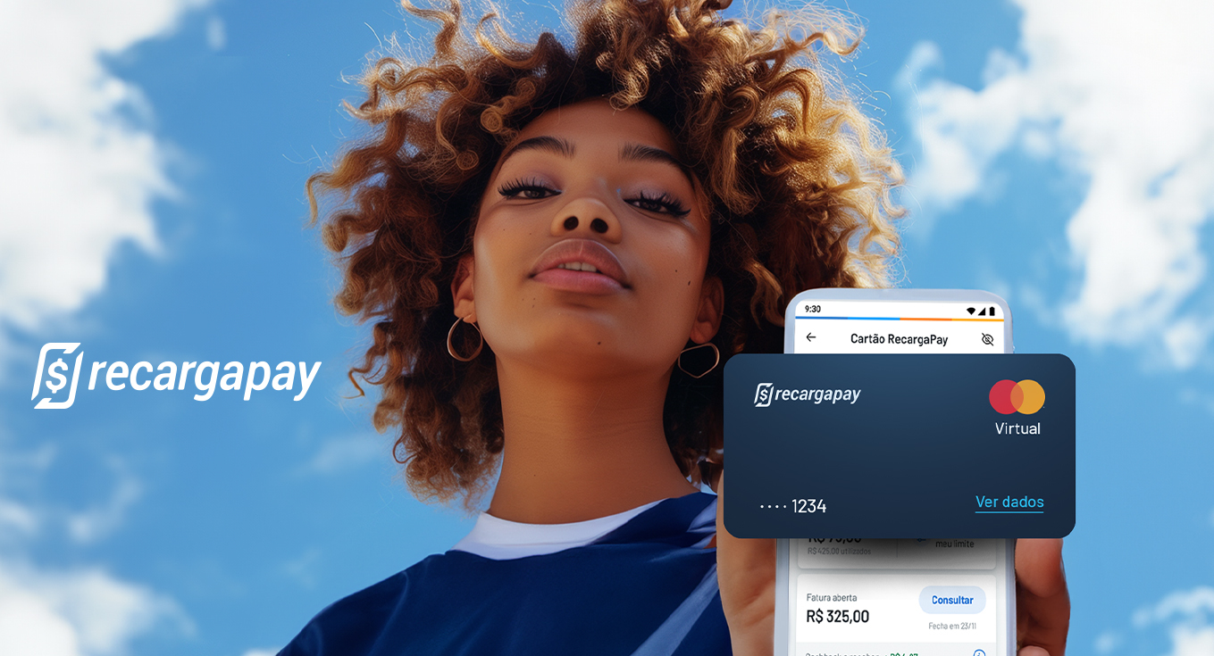 Cartão RecargaPay com cashback de 1,5% e bônus diário